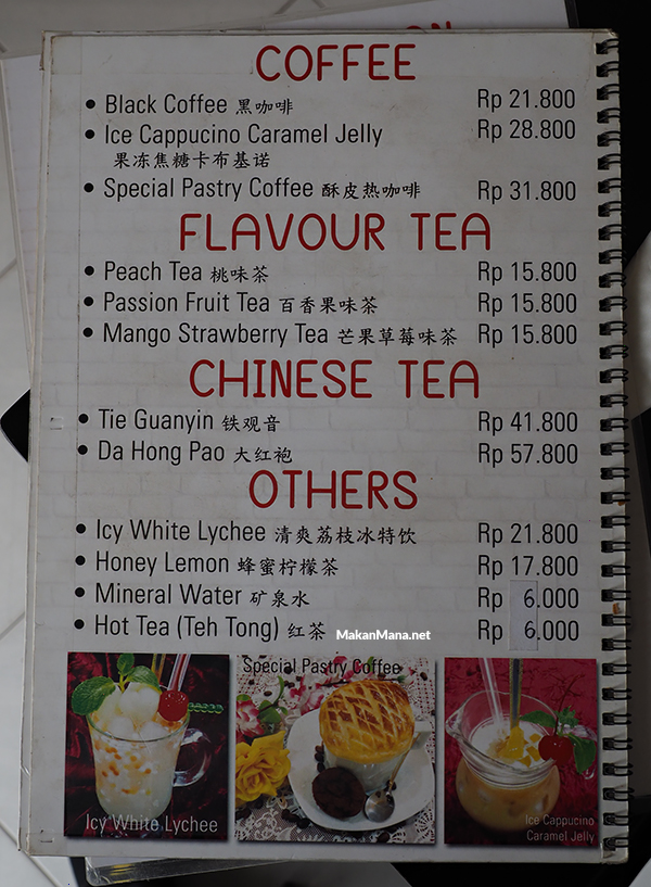 menu minuman nyta - MakanMana